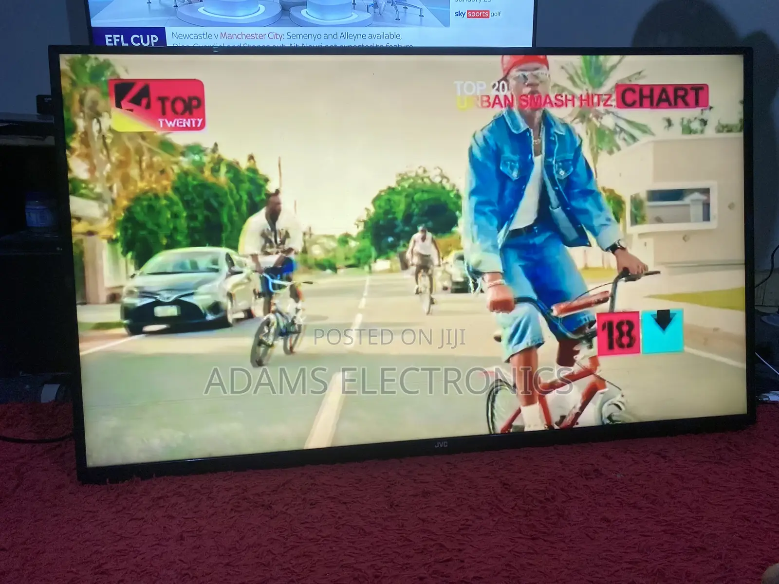 A Very Nice Home Use Smart Android JVC 50 Inches Tv For in Pokuase - TV ...