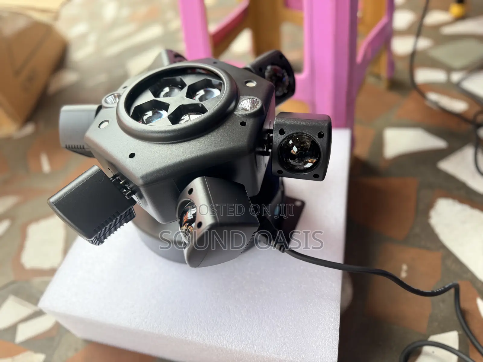 Rgbw Moving Head Dj Light, 6 Arms Beam & Bee-eye Led Stage Light in ...