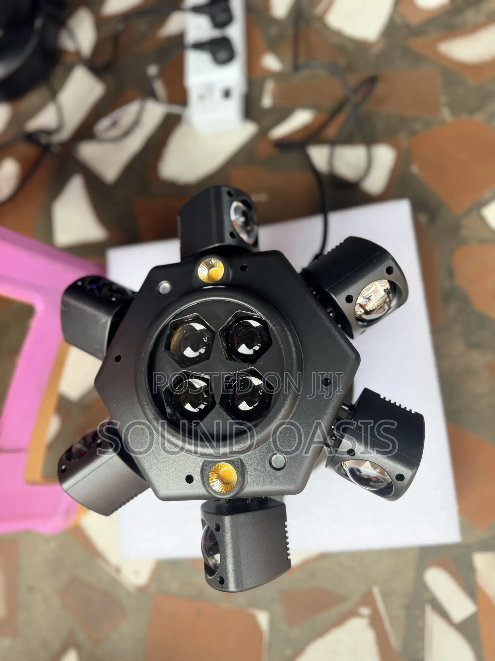 Rgbw Moving Head Dj Light, 6 Arms Beam & Bee-eye Led Stage Light in ...