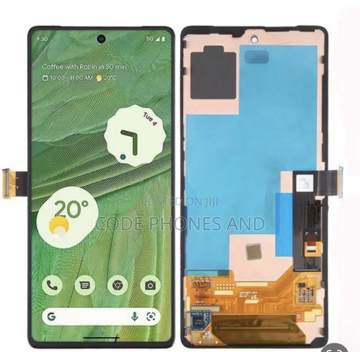 Google Pixel 6 Pro Original Phone Screen in Circle - Accessories for ...