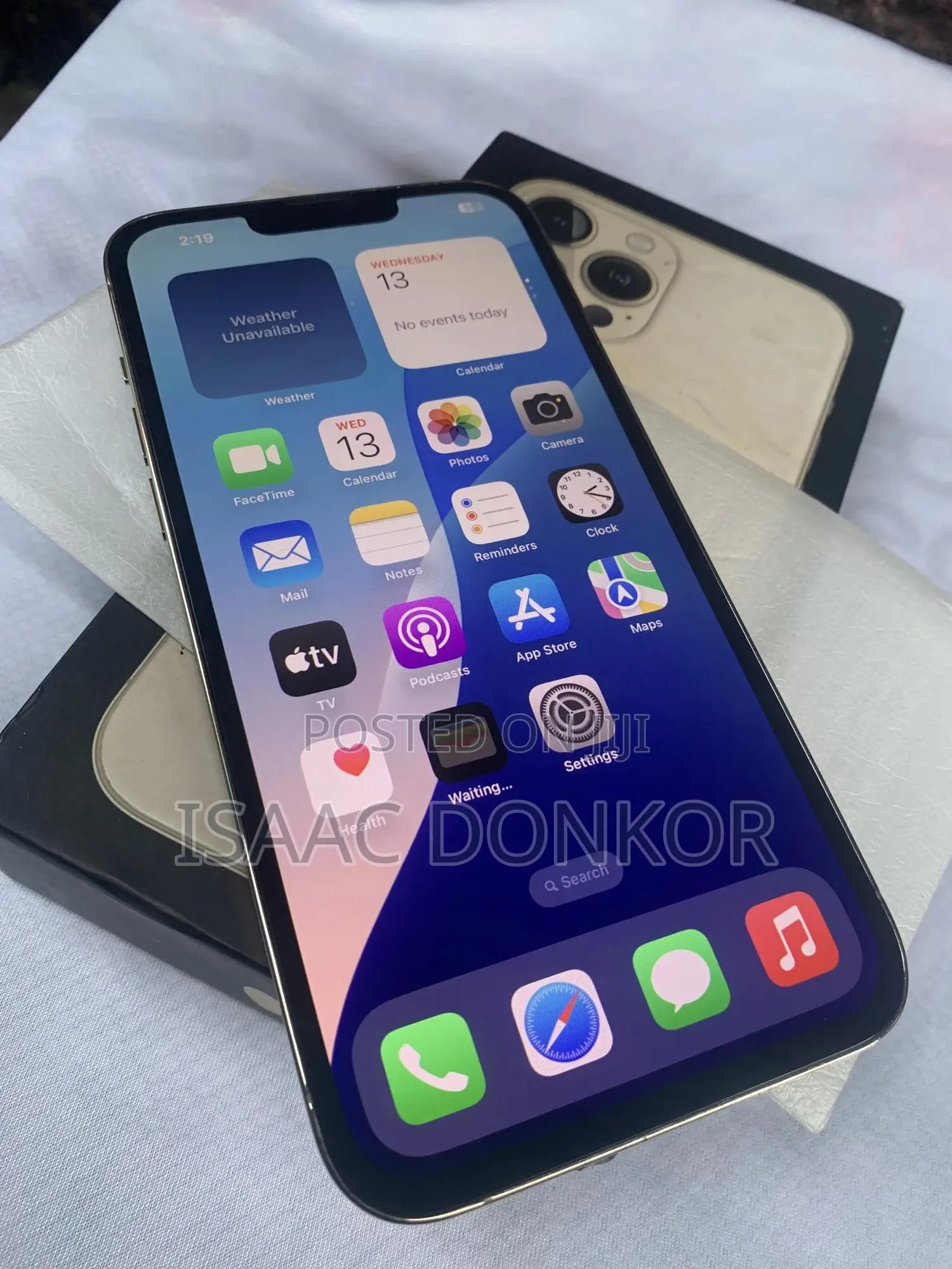 Apple iPhone 13 Pro Max 128 GB Gold in Accra Metropolitan - Mobile ...