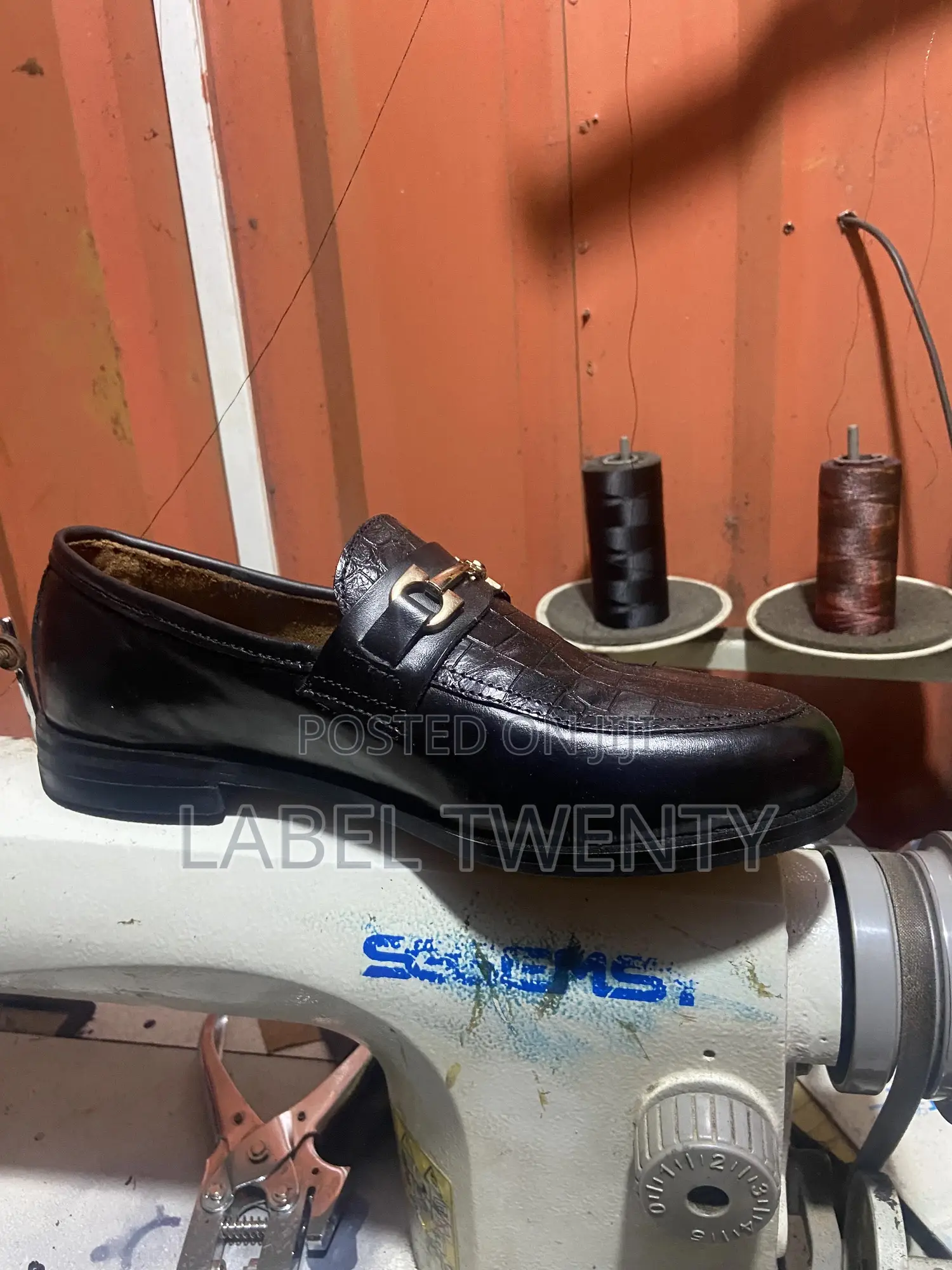 Original Black Leather Shoe Handmade in Gh in Accra Metropolitan ...