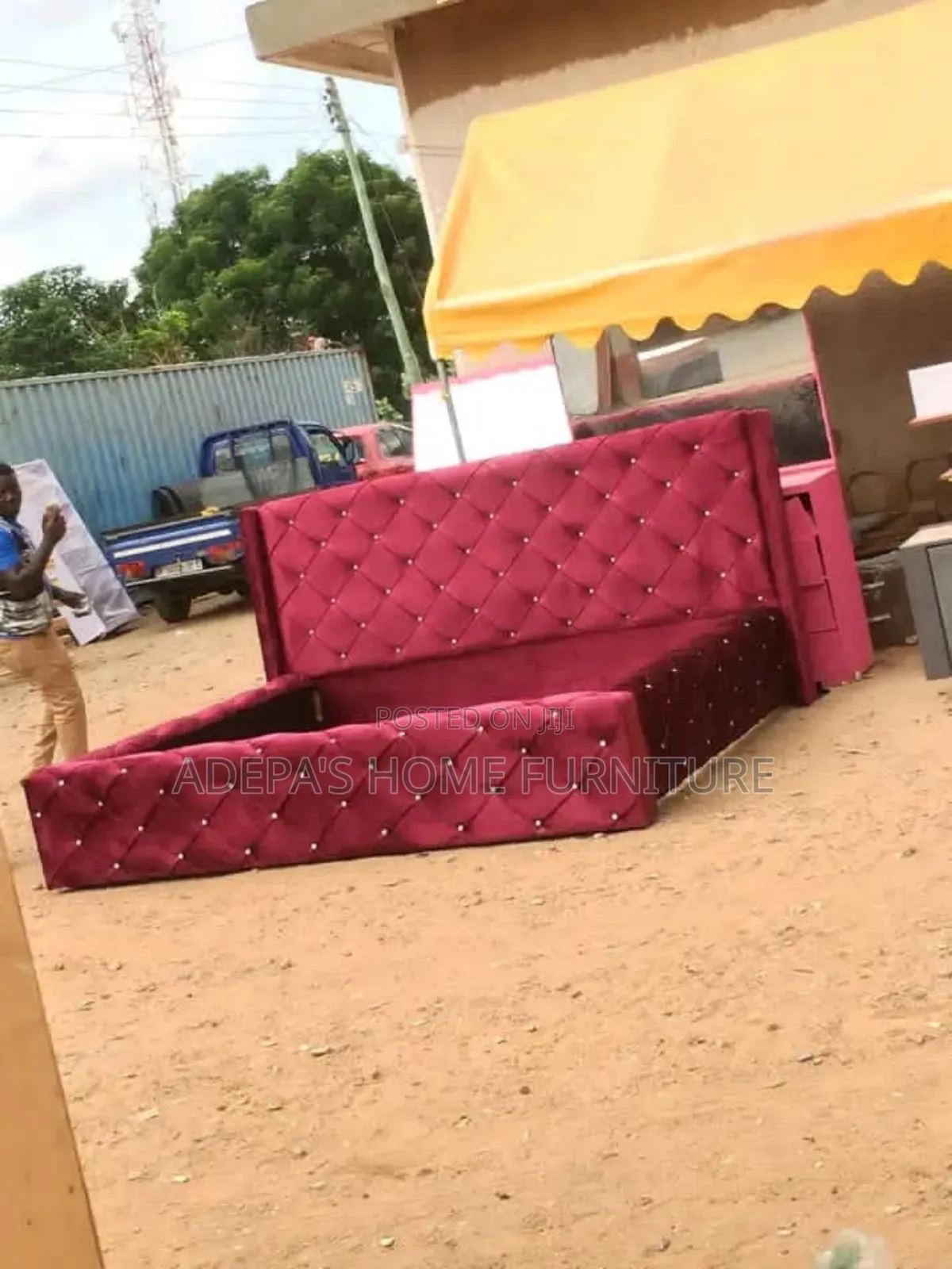 Queen Size Bed Frame in Kotobabi - Furniture, Susana Arkorful | Jiji.com.gh