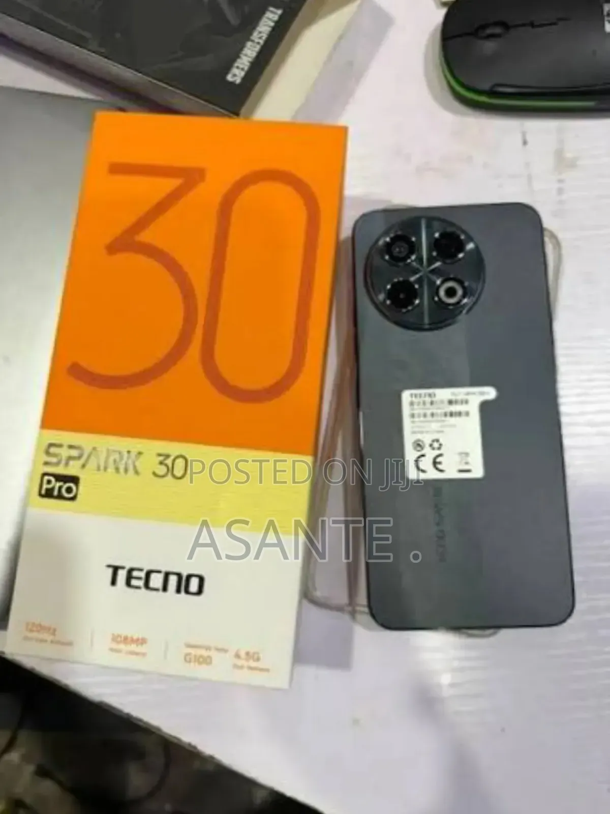 New Tecno Spark 30 Pro 256 GB Black in Accra Metropolitan - Mobile ...
