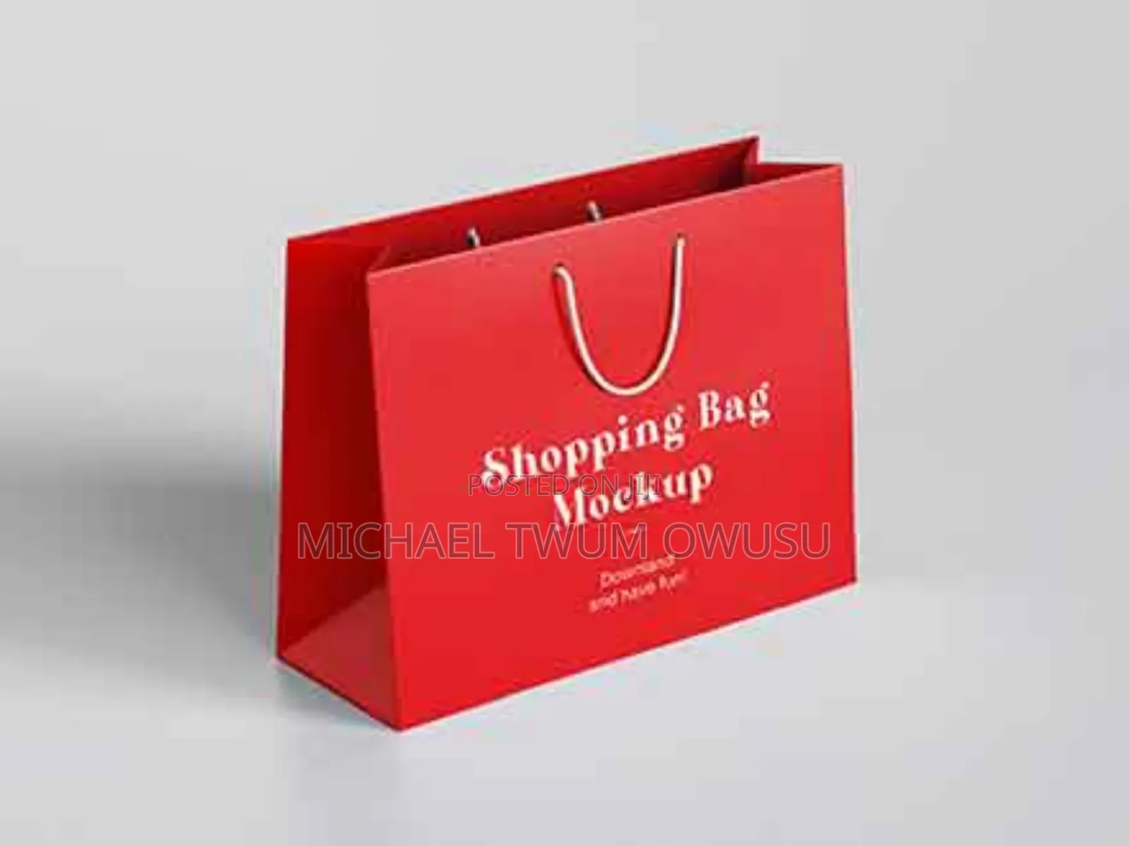 Paper Bags for sale - Michael Twum Owusu Price: Contact for price on ...
