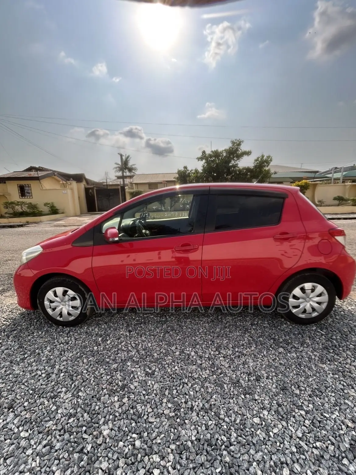 Toyota Vitz 2012 Red in Achimota - Cars, Dan Alpha Autos | Jiji.com.gh