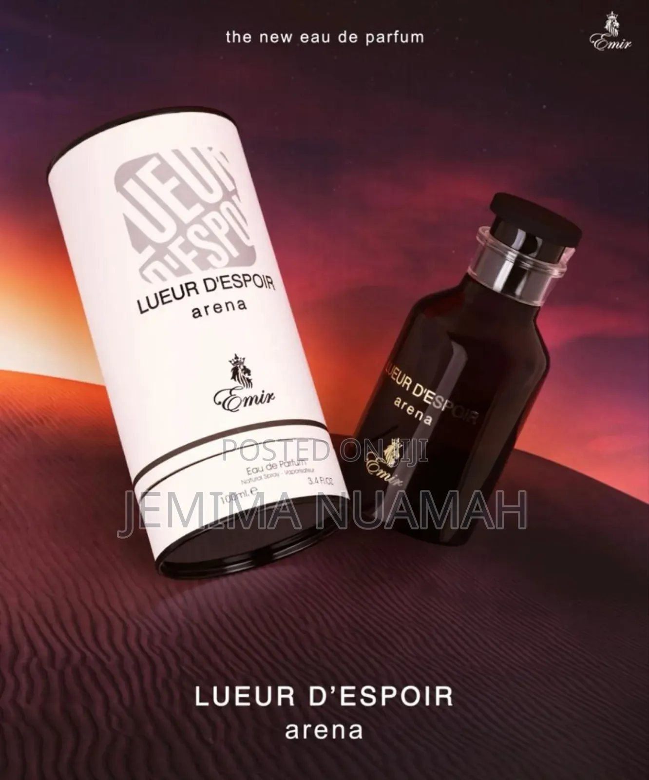 Lueur D’Espoir Ambre Perfume in Accra Metropolitan - Fragrances, Jemima ...