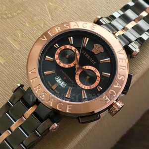 Versace 8538g Stainless Steel Black Japanese Mens Watch in Accra ...