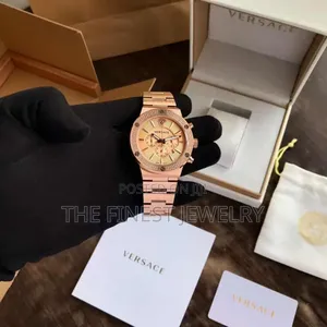 Versace Chronograph Vez900421 Rosegold Dial Men Watch in Accra ...