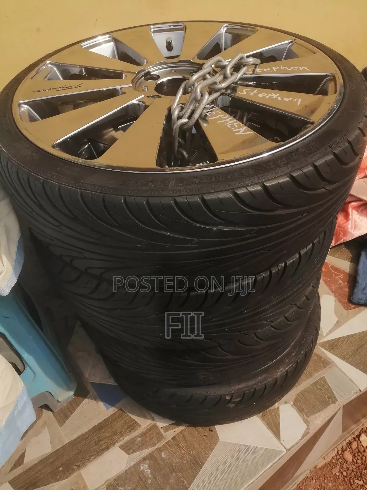 Neat Nice 17 Inches Chrome Rims for Your Cars Going for Cool a Price in ...