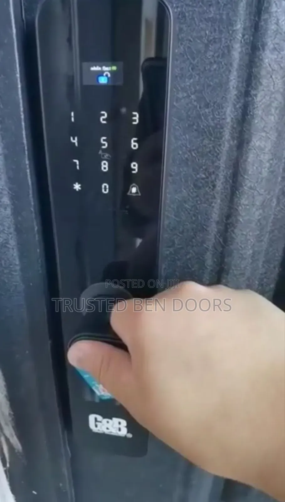 Quality Smart Biometric Lock For Security And Wooden Doors in Accra ...