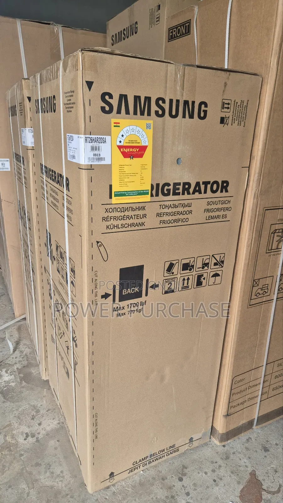 Samsung Double Door Fridge 208l in North Industrial Area - Kitchen ...