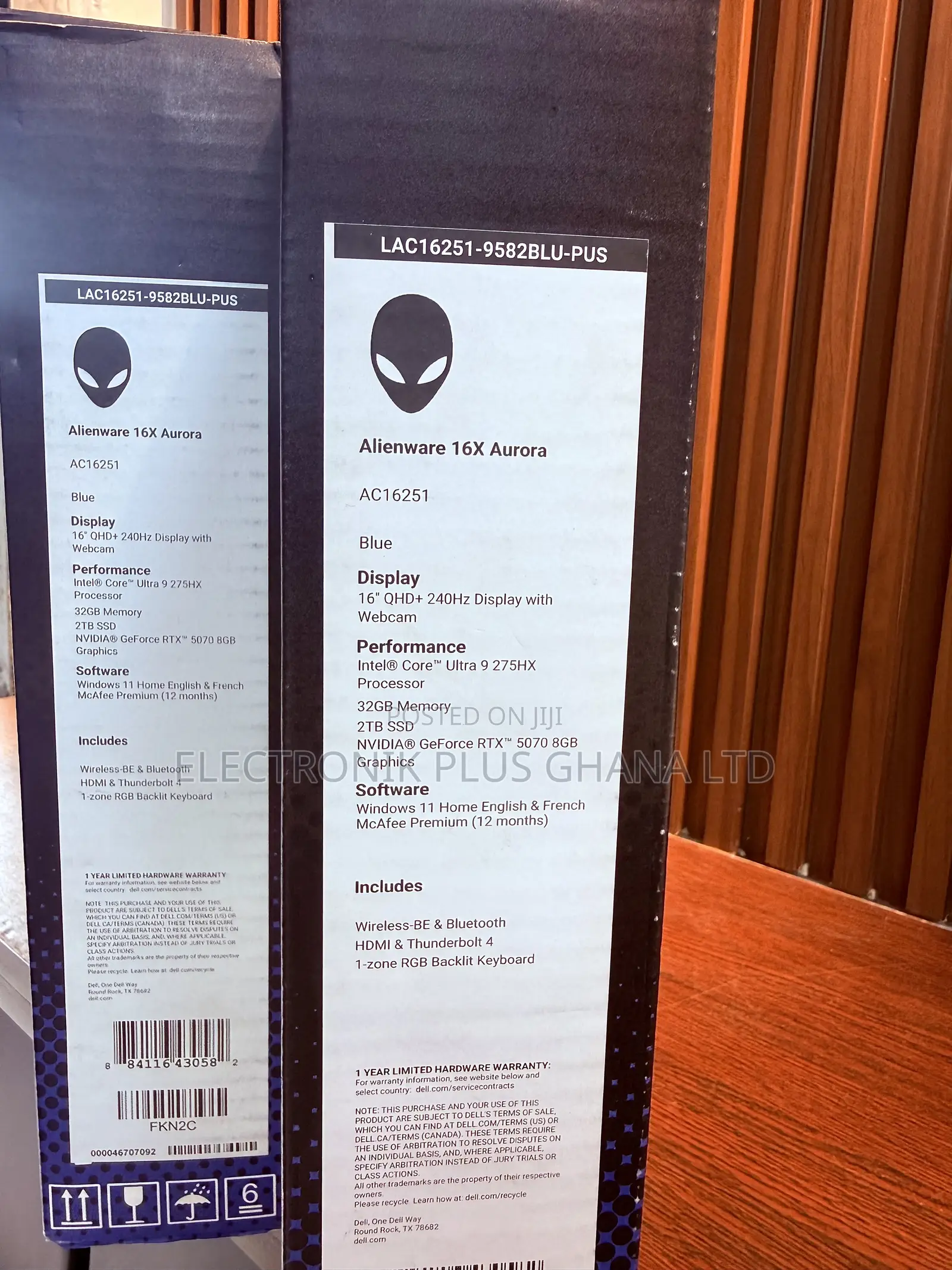 New Laptop Dell Alienware 16X Aurora 32GB Intel Core Ultra 9 SSD 2T in ...