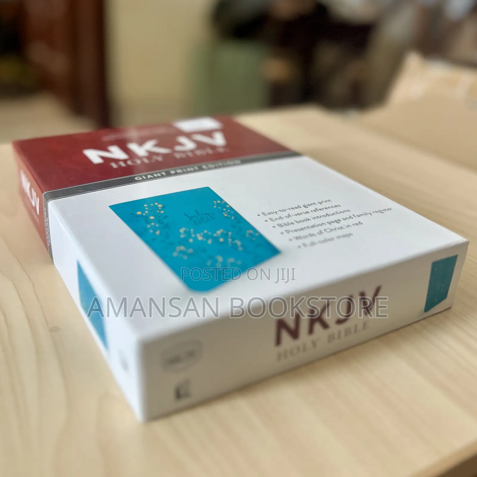 NKJV Bible Giant Print Edition (Thomas Nelson) in Spintex - Books ...