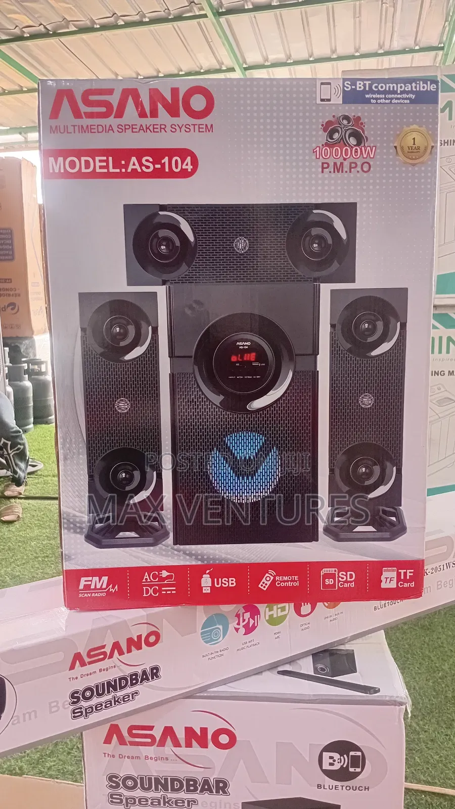 Asano as-104 Multimedia Speaker System – Clear Loud Sound in Accra ...