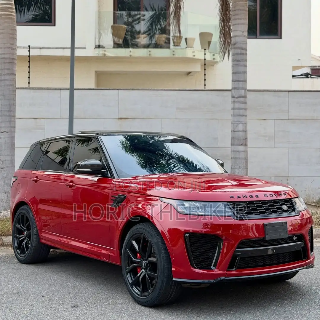Land Rover Range Rover Sport SVR 2018 Red in Accra Metropolitan - Cars ...