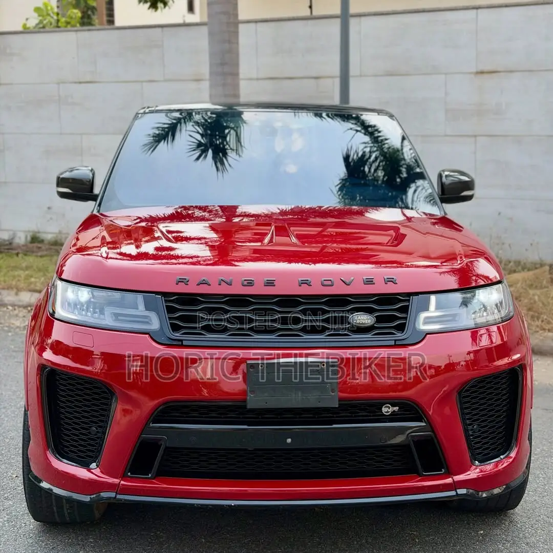 Land Rover Range Rover Sport SVR 2018 Red in Accra Metropolitan - Cars ...