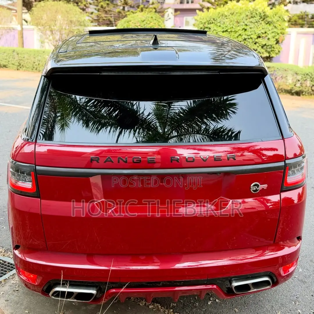 Land Rover Range Rover Sport SVR 2018 Red in Accra Metropolitan - Cars ...