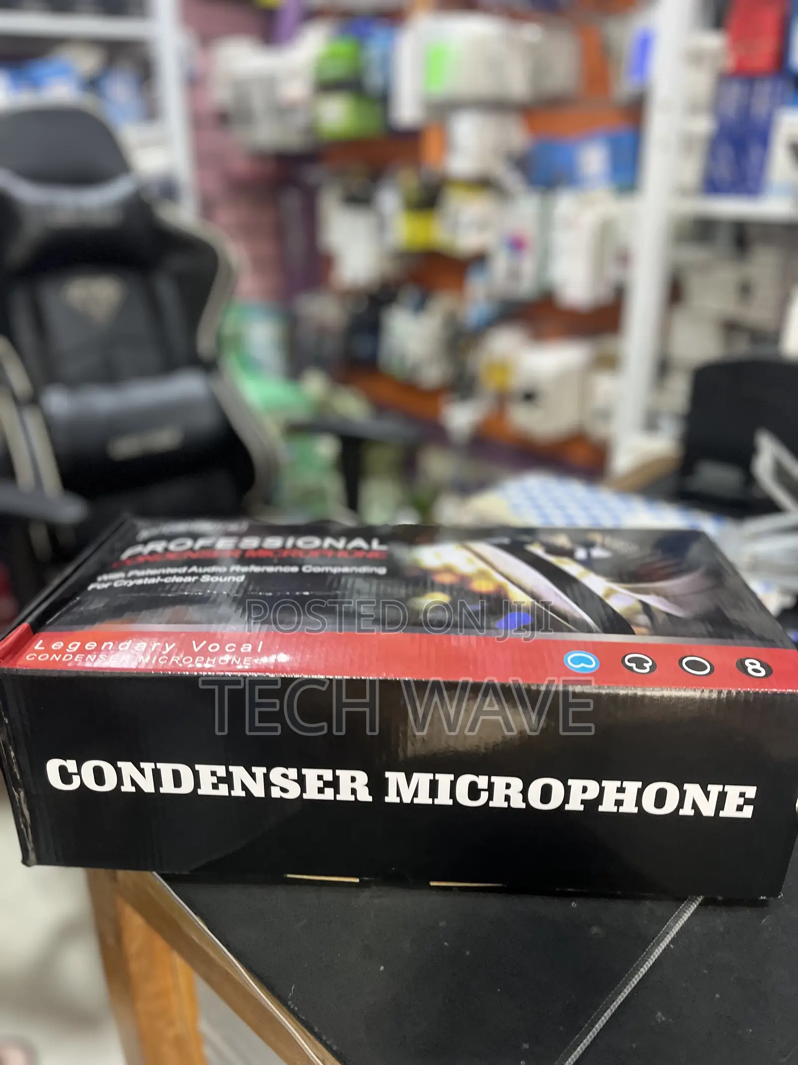 Condenser Double Microphone V8 Sound Card in Circle - Audio & Music ...