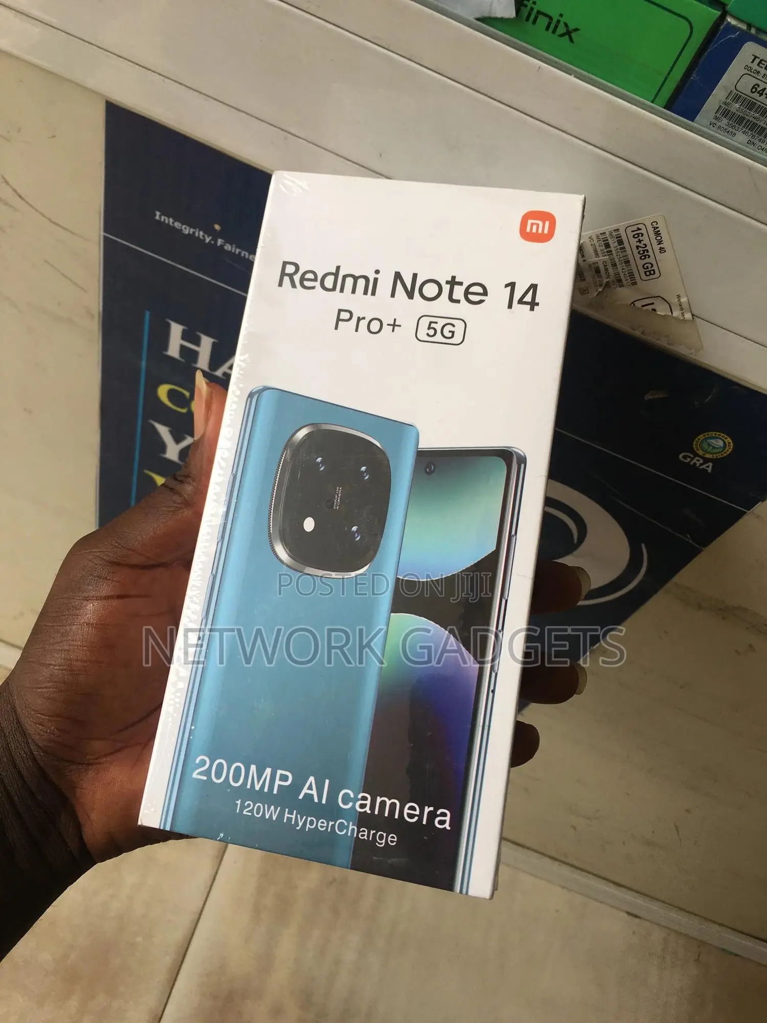 New Xiaomi Redmi Note 14 Pro+ 5G 512 GB Purple in Tema Metropolitan ...
