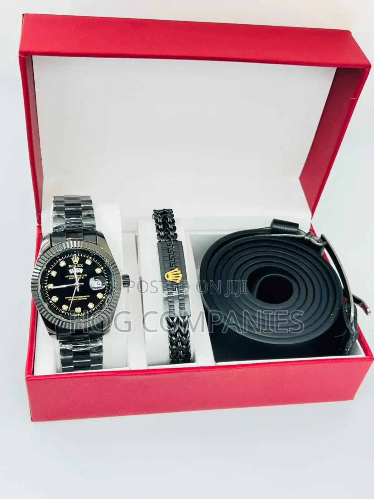 Combination Gift Set, Including a Watch, Bracelet, and Belt. in East ...