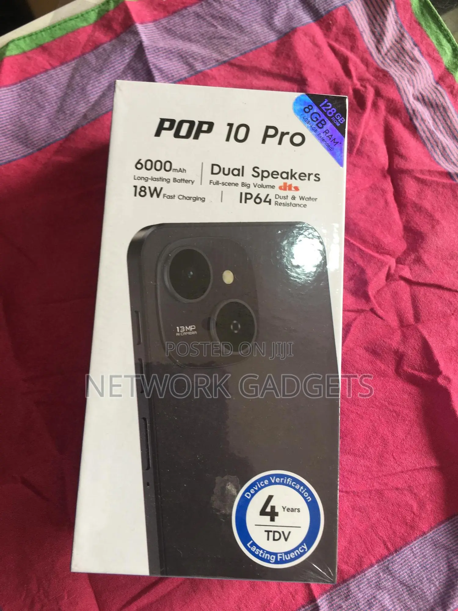 New Tecno Pop 10 Pro 128 GB Black in Accra Metropolitan - Mobile Phones ...