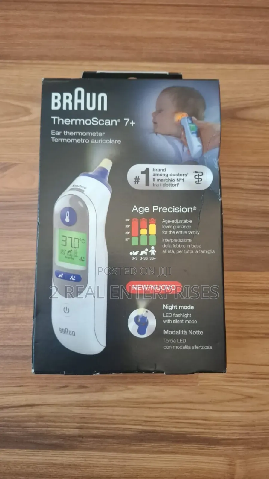 Braun Thermoscan 7+ Ear Thermometer From Uk in Oyarifa - Medical ...