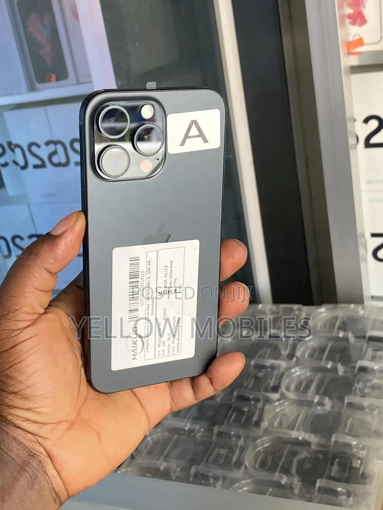 Apple iPhone 16 Pro Max 256 GB Black in Accra Metropolitan - Mobile ...