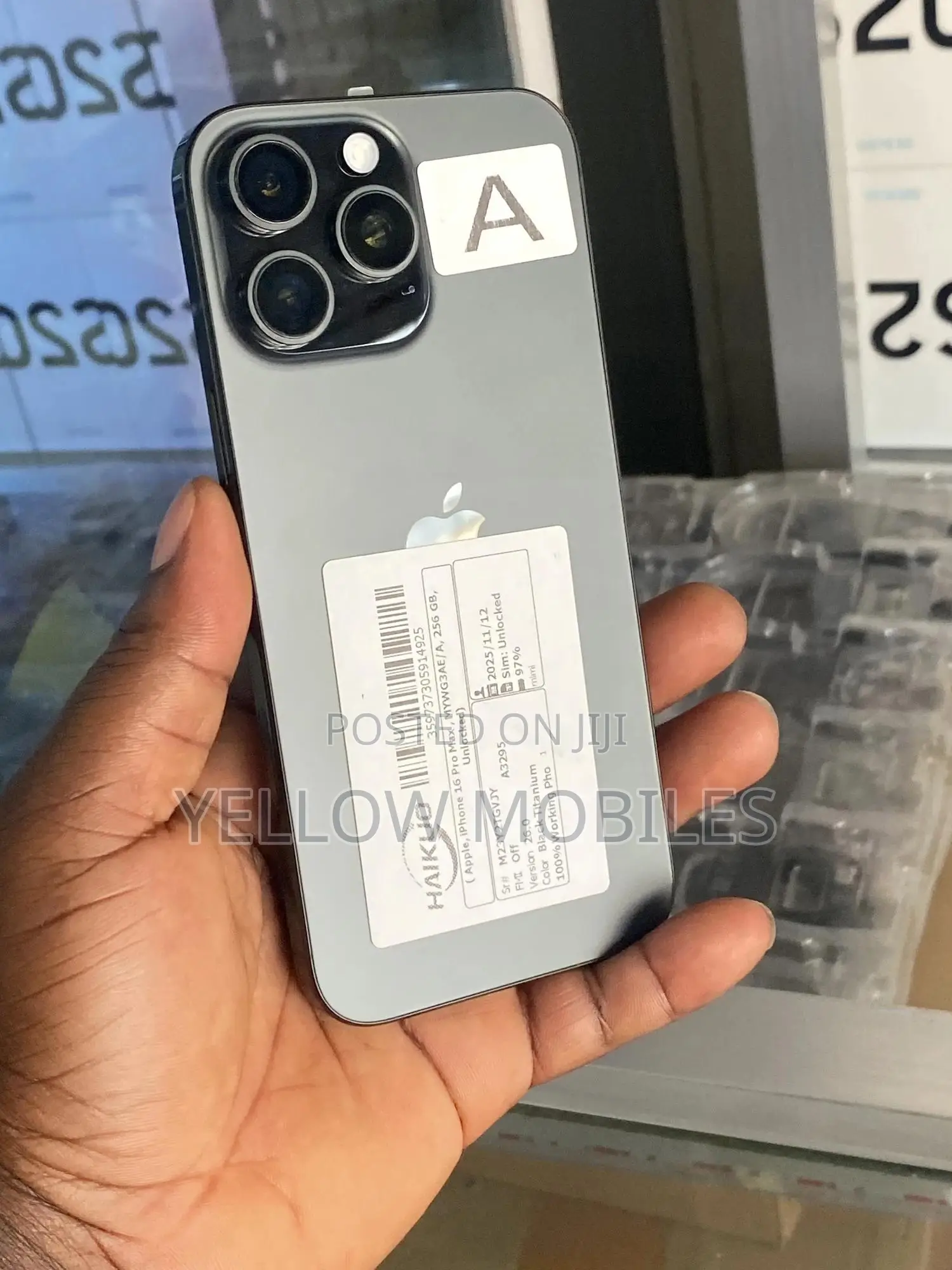 Apple iPhone 16 Pro Max 256 GB Black in Accra Metropolitan - Mobile ...