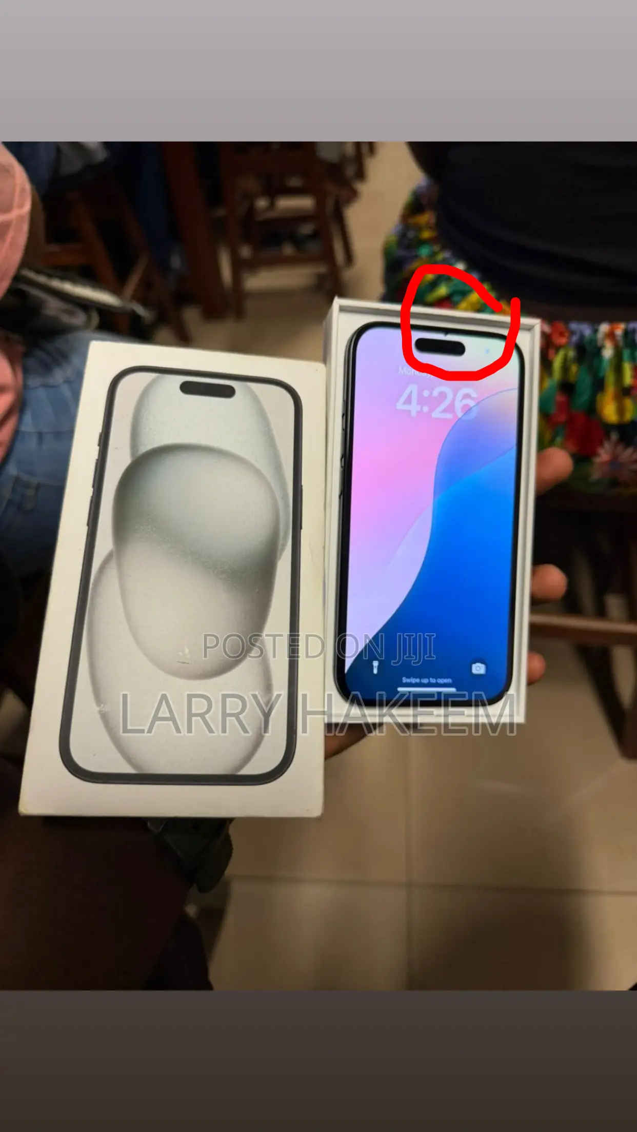 Apple iPhone 15 128 GB Black in Dansoman - Mobile Phones, Larry Hakeem ...