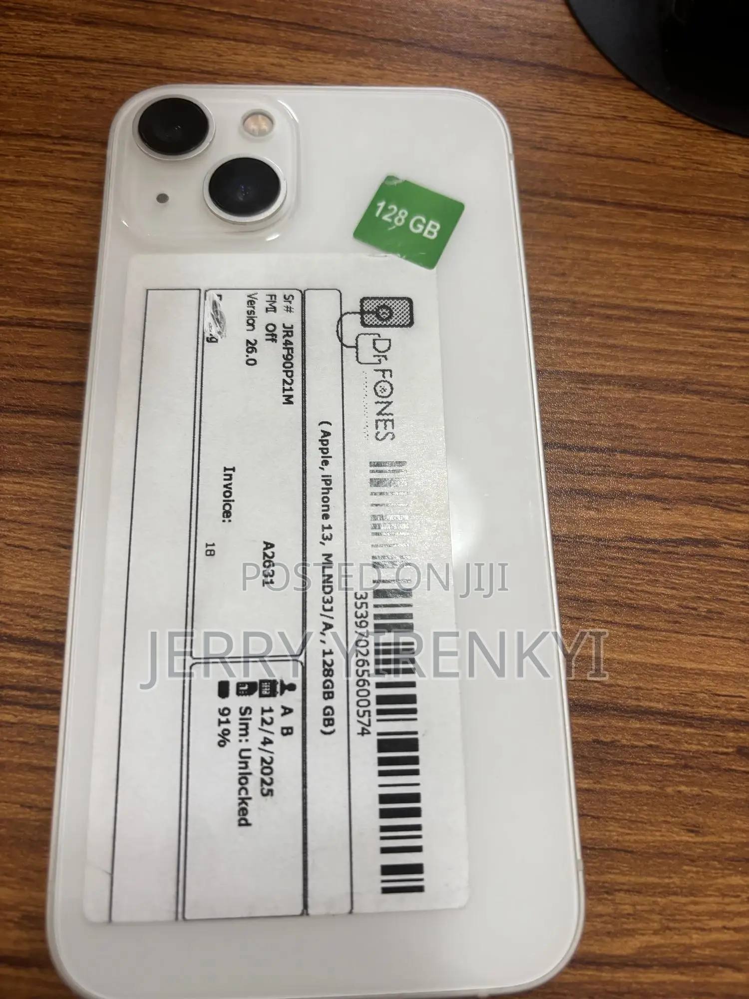 Apple iPhone 13 128 GB White in Banana Inn - Mobile Phones, Jerry ...