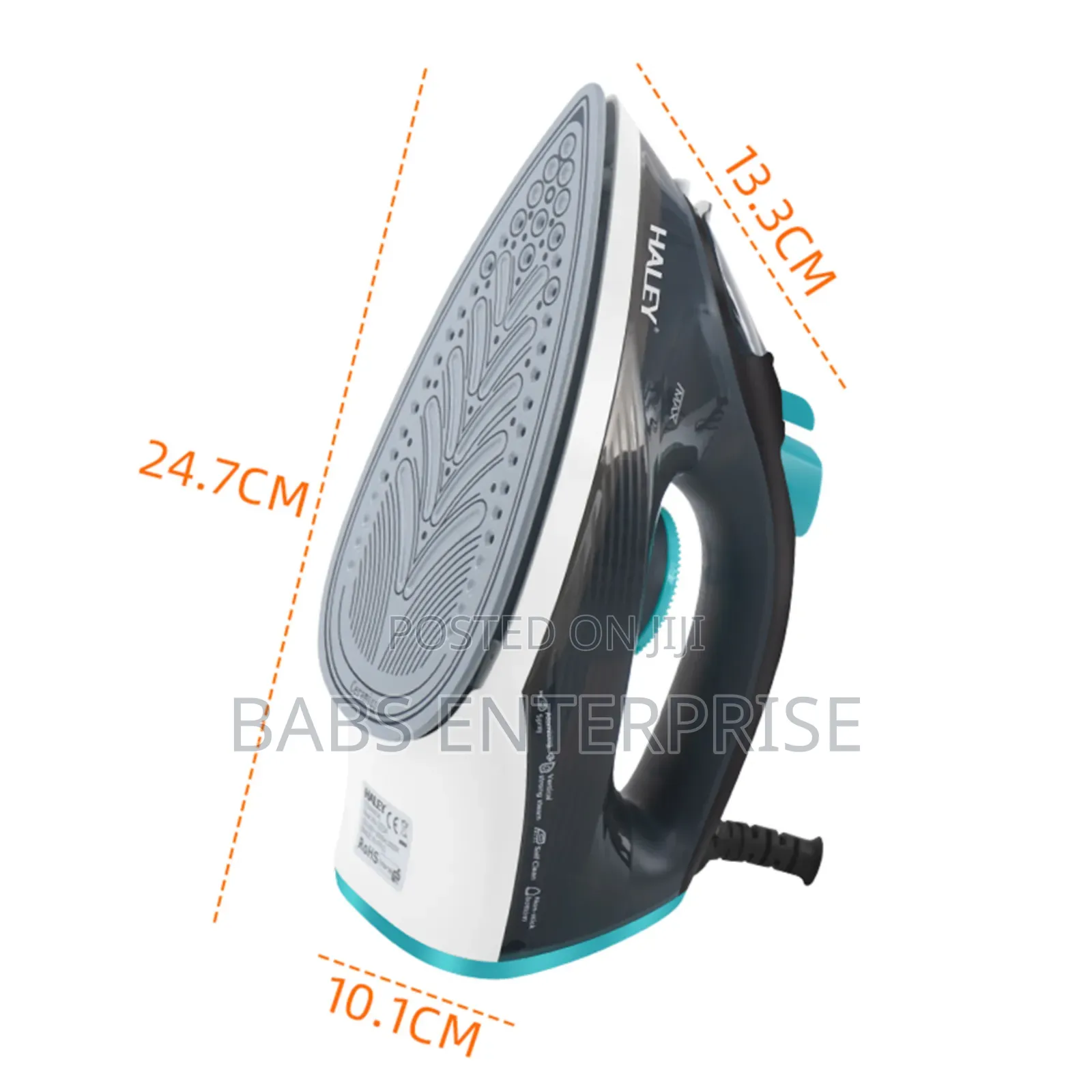 Haley Iron Steam Iron Green Black 2000watt Hy-2034 in Accra ...