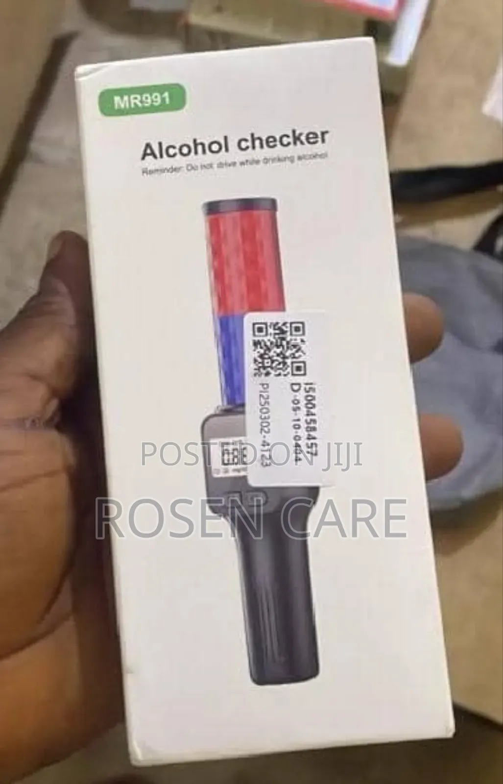 Rechargeable Non-contact Digital Alcohol Tester Breathalyzer Analyser ...