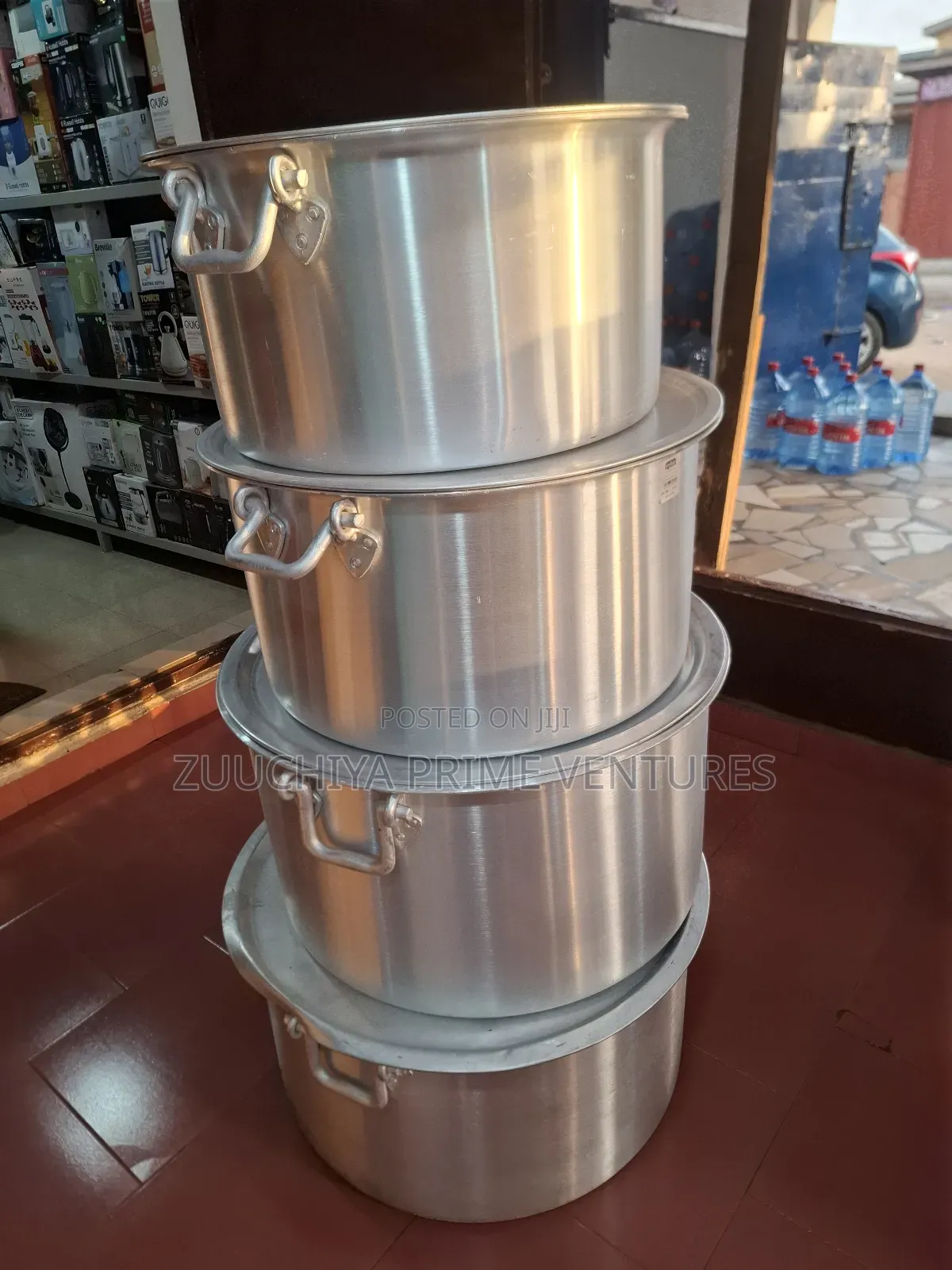 Aluminium Commercial Large Heavy Cooking Pots From Uk in Madina ...