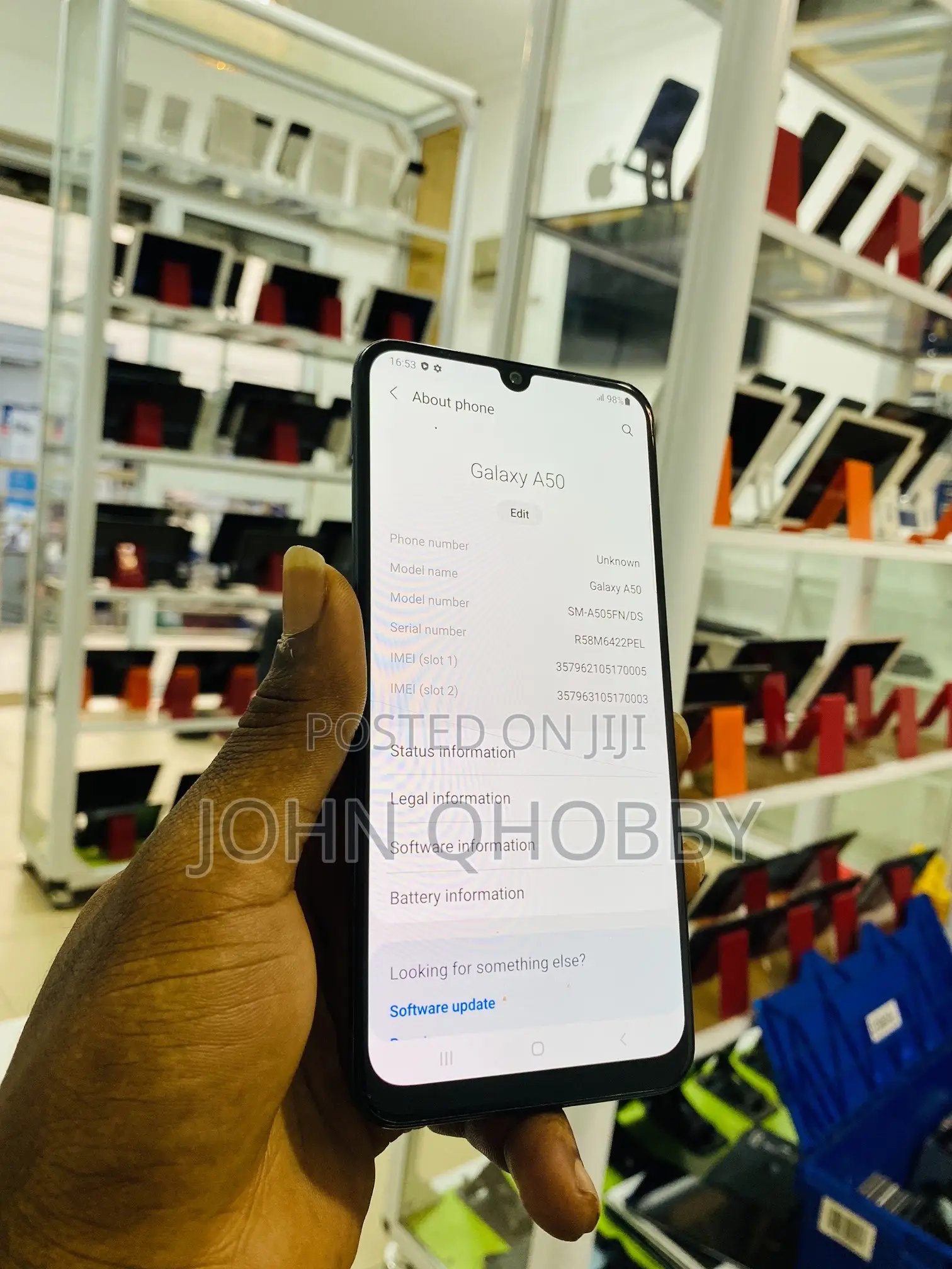 Samsung Galaxy A50 128 GB Black in Lapaz - Mobile Phones, John Qhobby ...