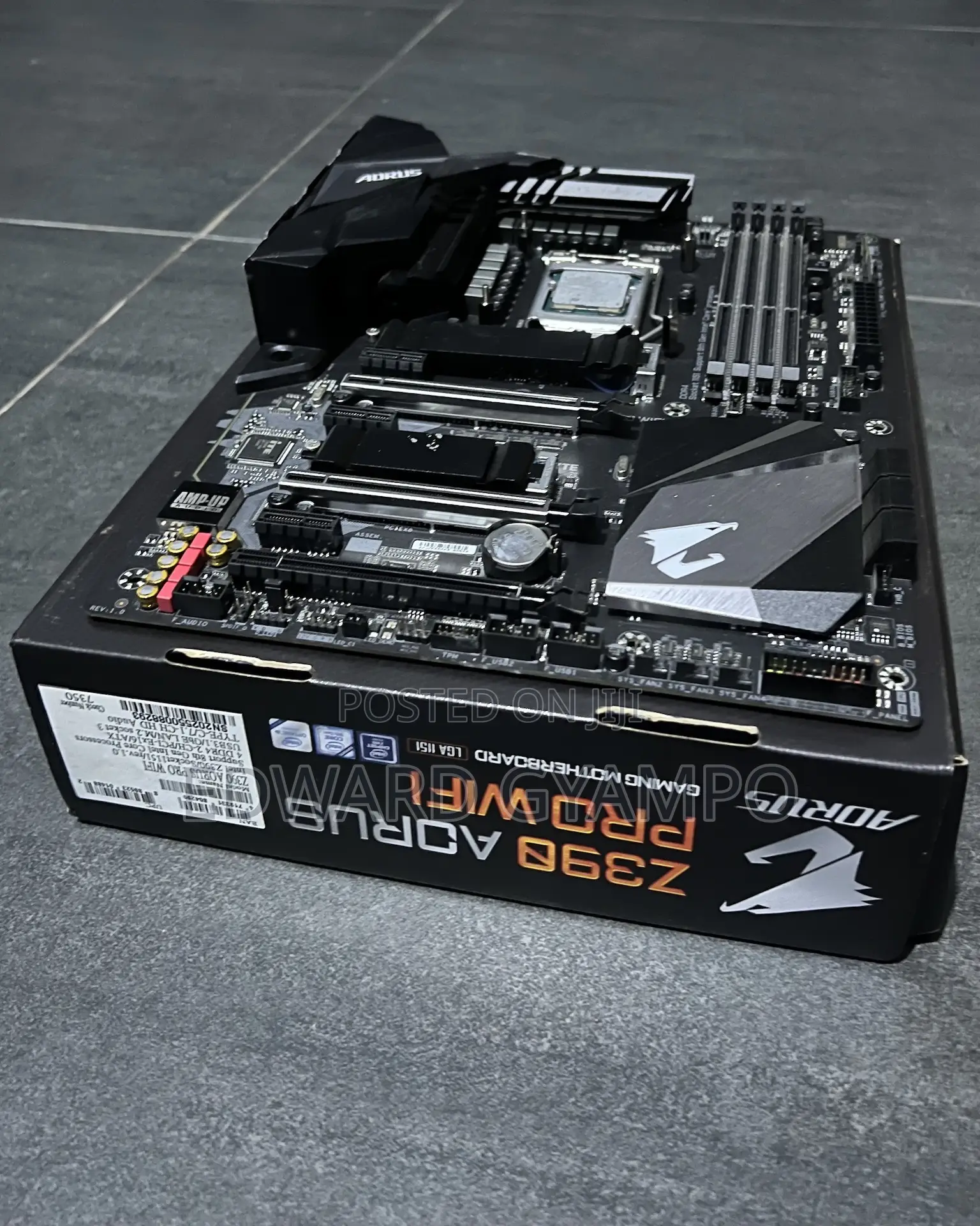 Intel Core I9 9900 With Gigabyte Z390 Aorus Pro Wifi Motherboard in ...