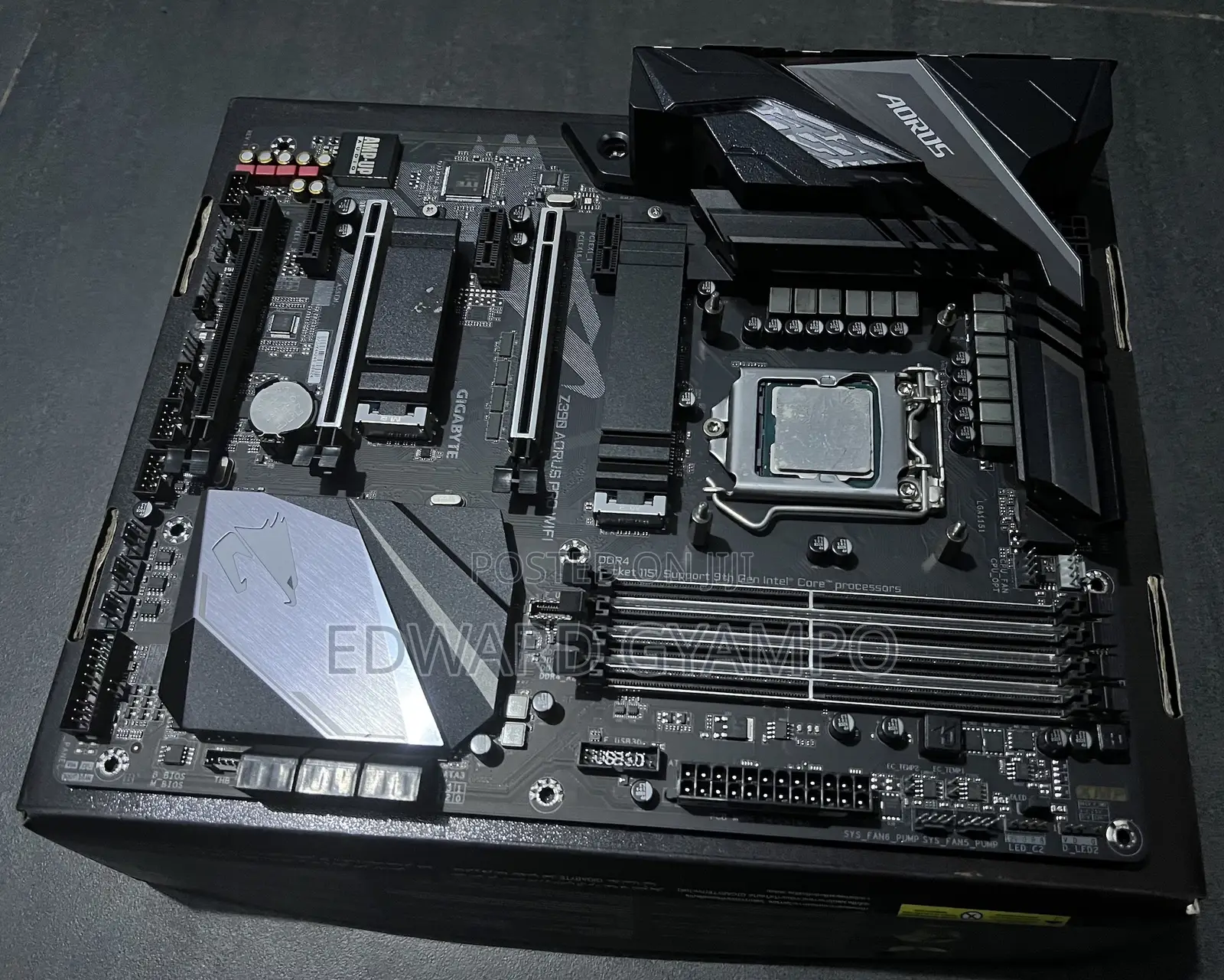 Intel Core I9 9900 With Gigabyte Z390 Aorus Pro Wifi Motherboard in ...