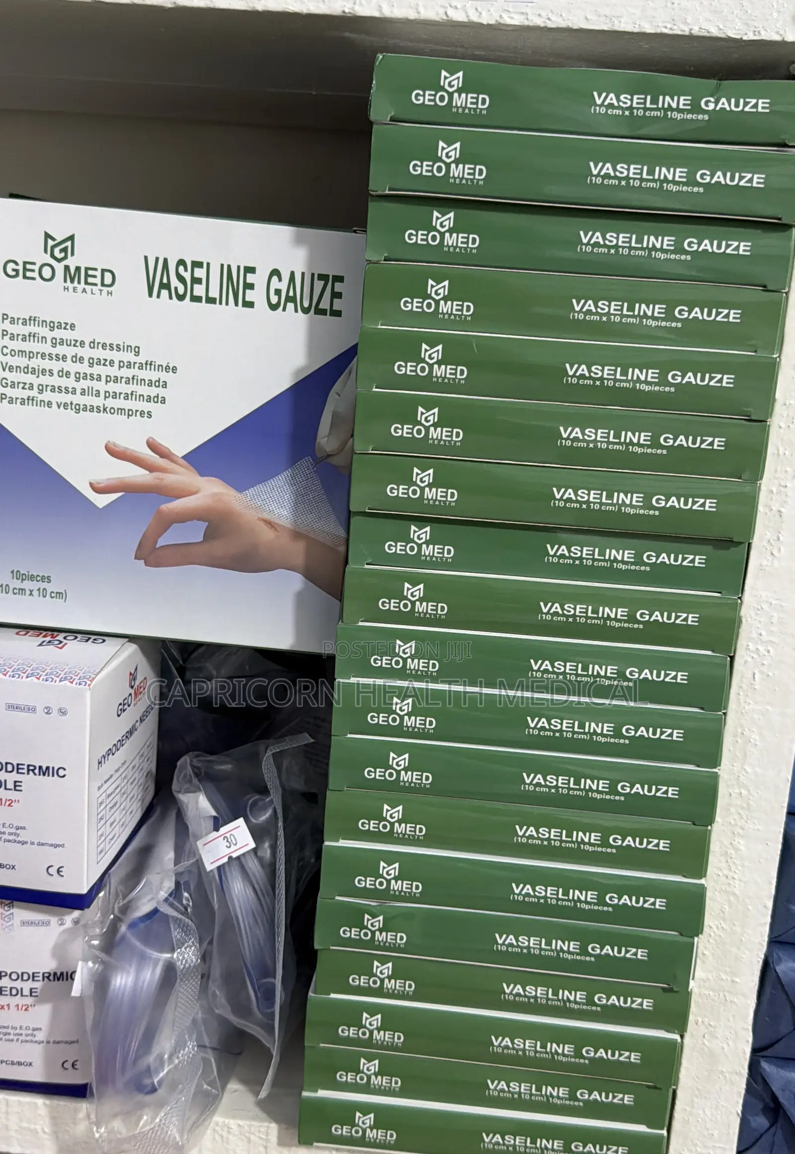 Vaseline or Paraffin Gauze 10x10cm in Accra Metropolitan - Medical ...