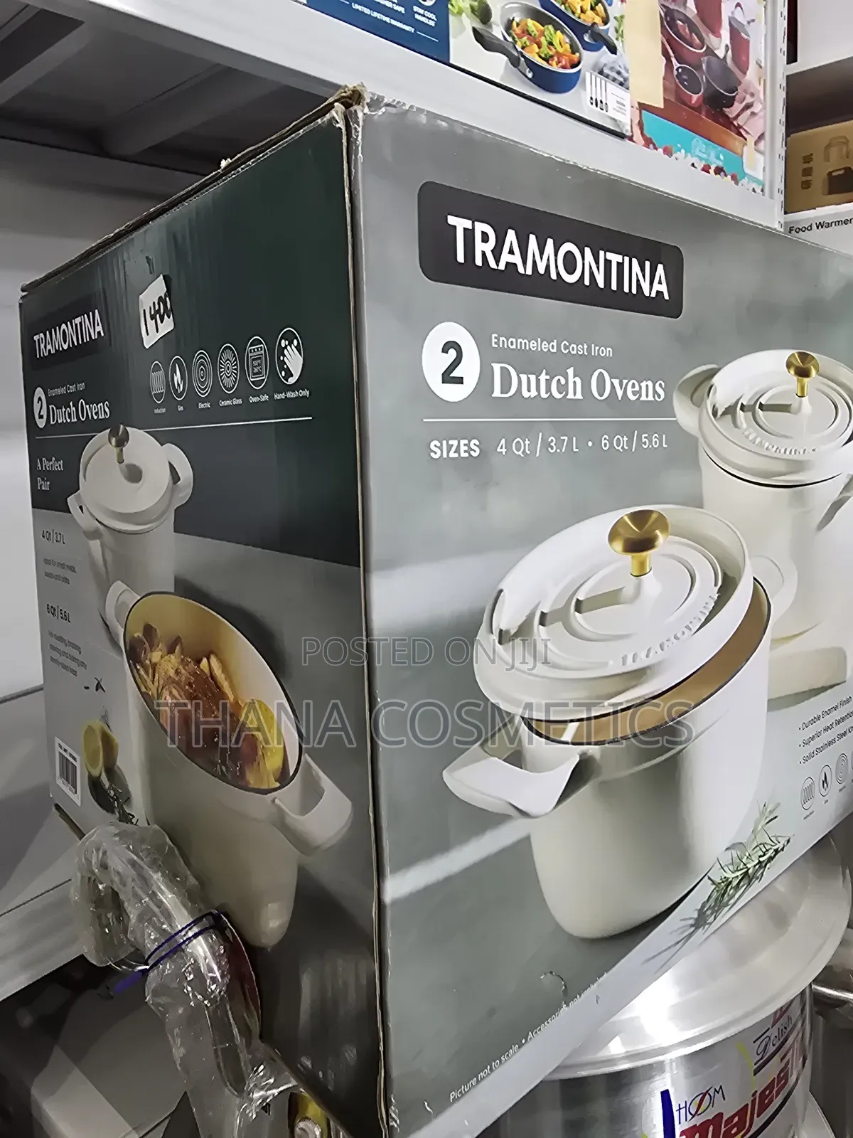 Tramontina Enameled Cast Iron Dutch Ovens in Madina - Kitchenware ...