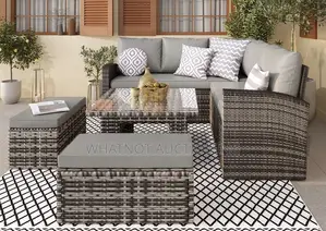 Debbagh Square 9 - Person 89cm Lift-Up Long Dining Set in Nungua ...