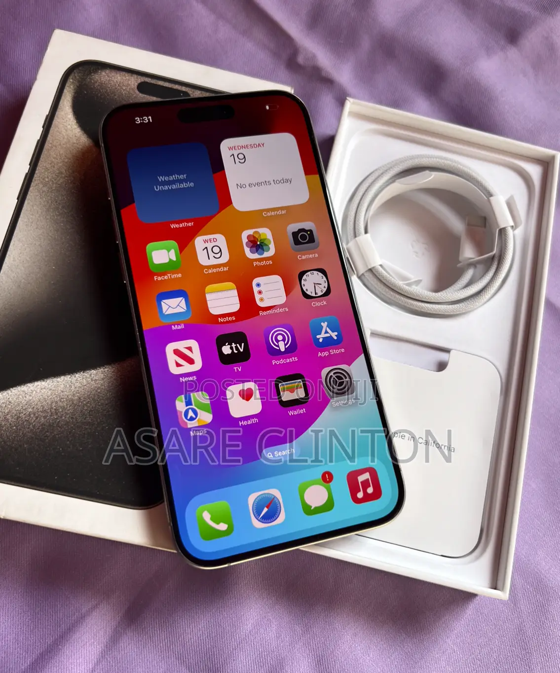 Apple iPhone 15 Pro Max 512 GB Silver in Dome - Mobile Phones, Nkansah ...