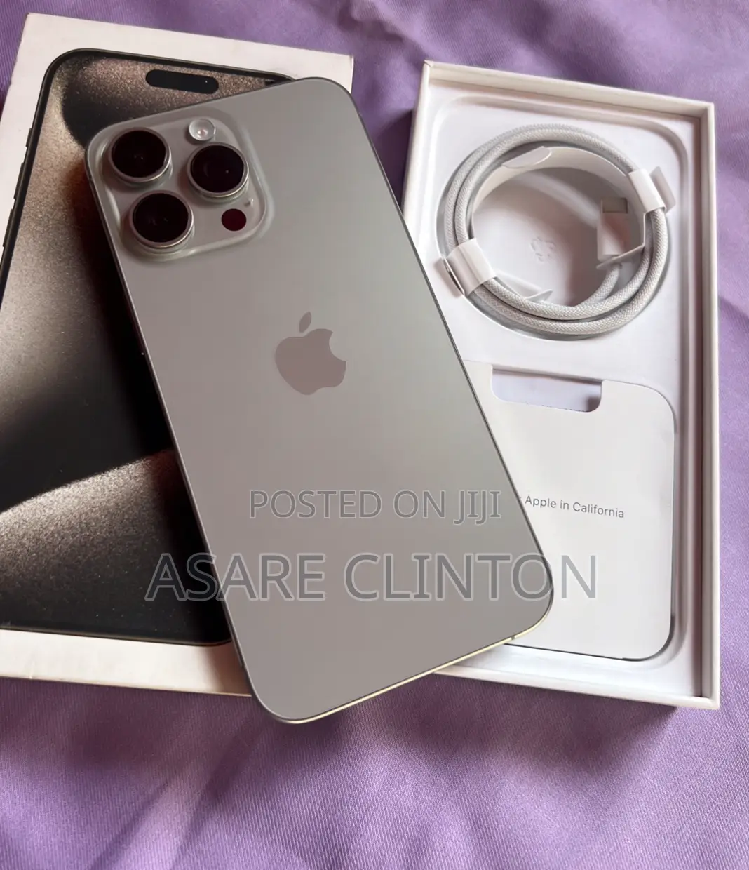 Apple iPhone 15 Pro Max 512 GB Silver in Dome - Mobile Phones, Nkansah ...