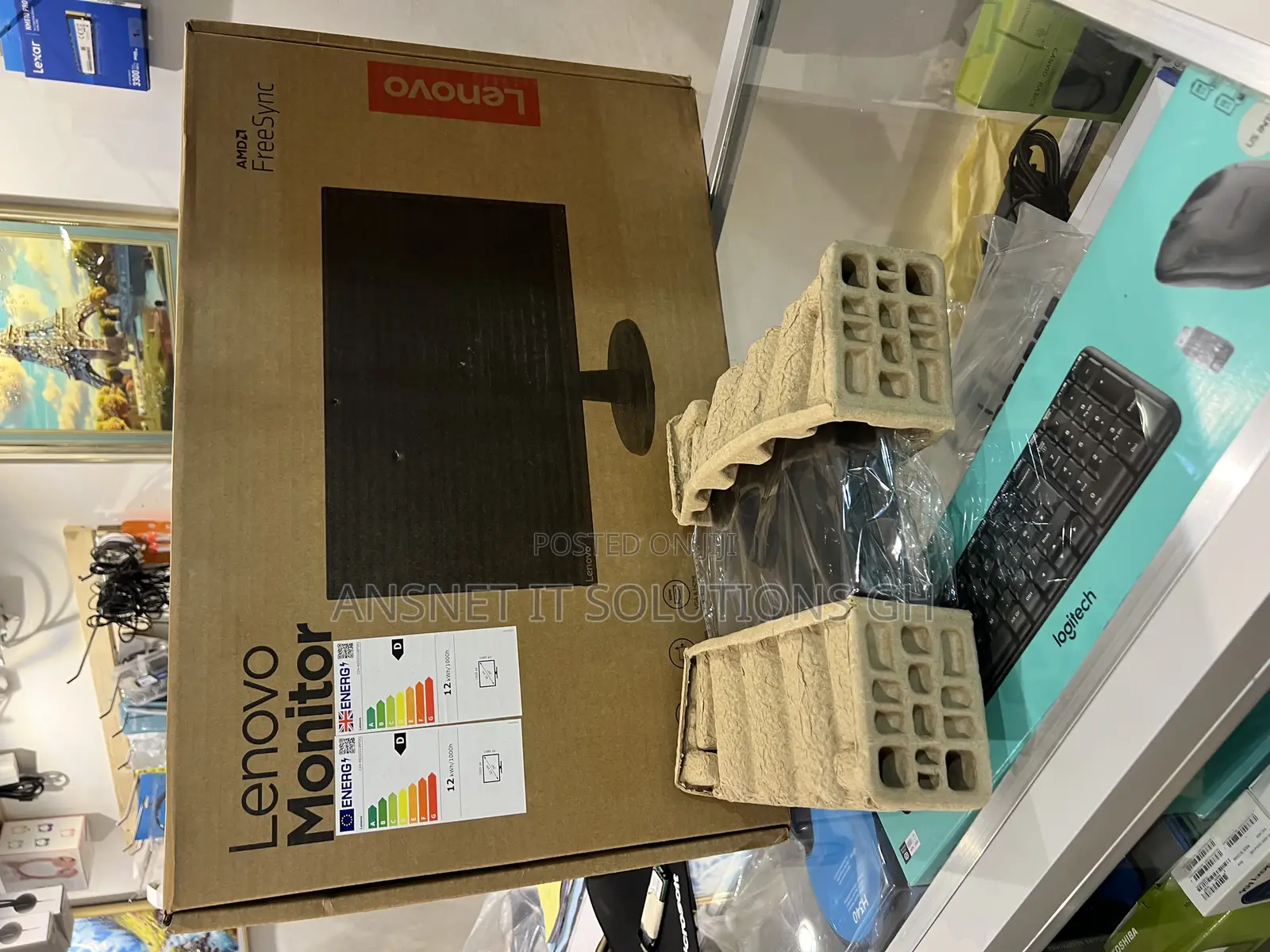 New Desktop Computer Lenovo ThinkCentre 24 8GB Intel Core I7 SSD 256GB ...