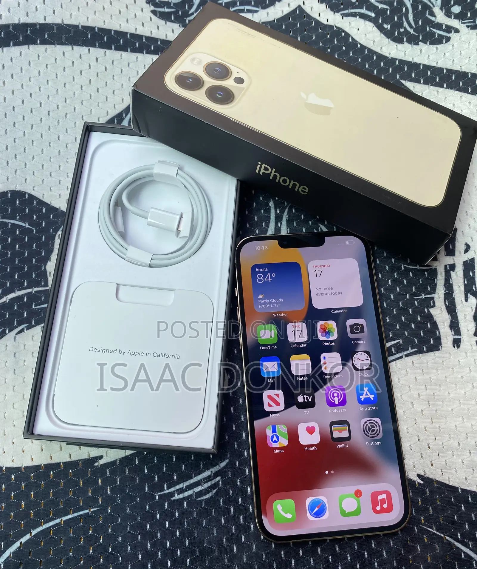 Apple iPhone 13 Pro Max 256 GB Gold in Accra Metropolitan - Mobile ...