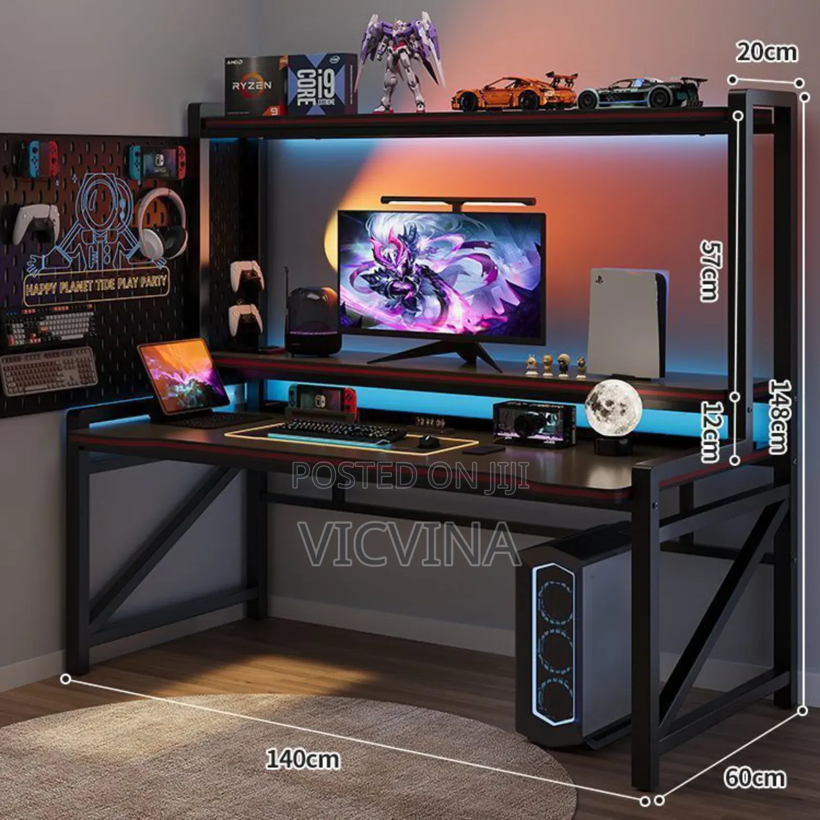 Office And Gaming Desk in Kasoa - Furniture, Vicvina Store | Jiji.com.gh