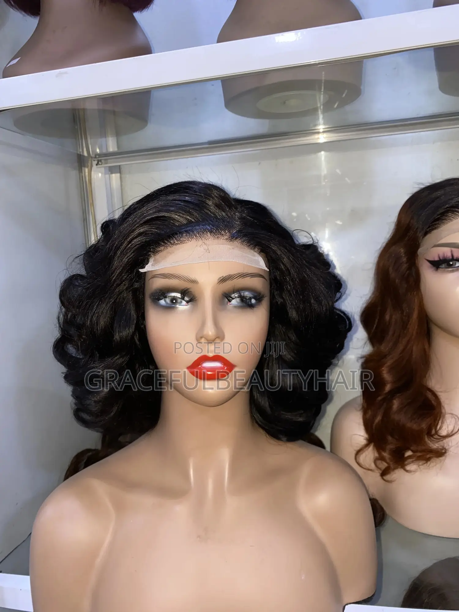 9 Inches Super Double Drawn Bouncy Curls With 4x4 Closure in Odorkor ...