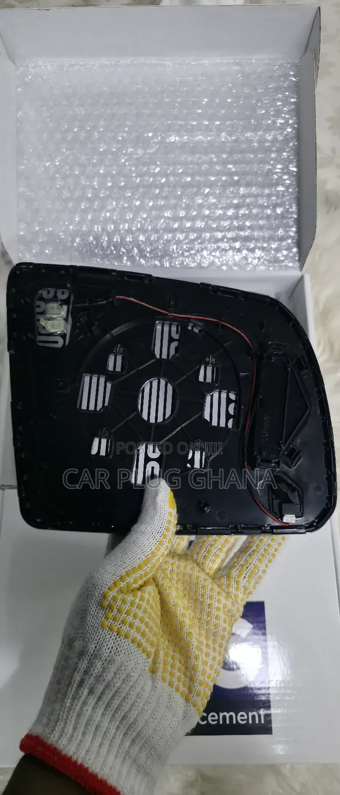 Toyota Tundra/Sequoia 2014-2021 Side Mirror Glass With Sensor in ...