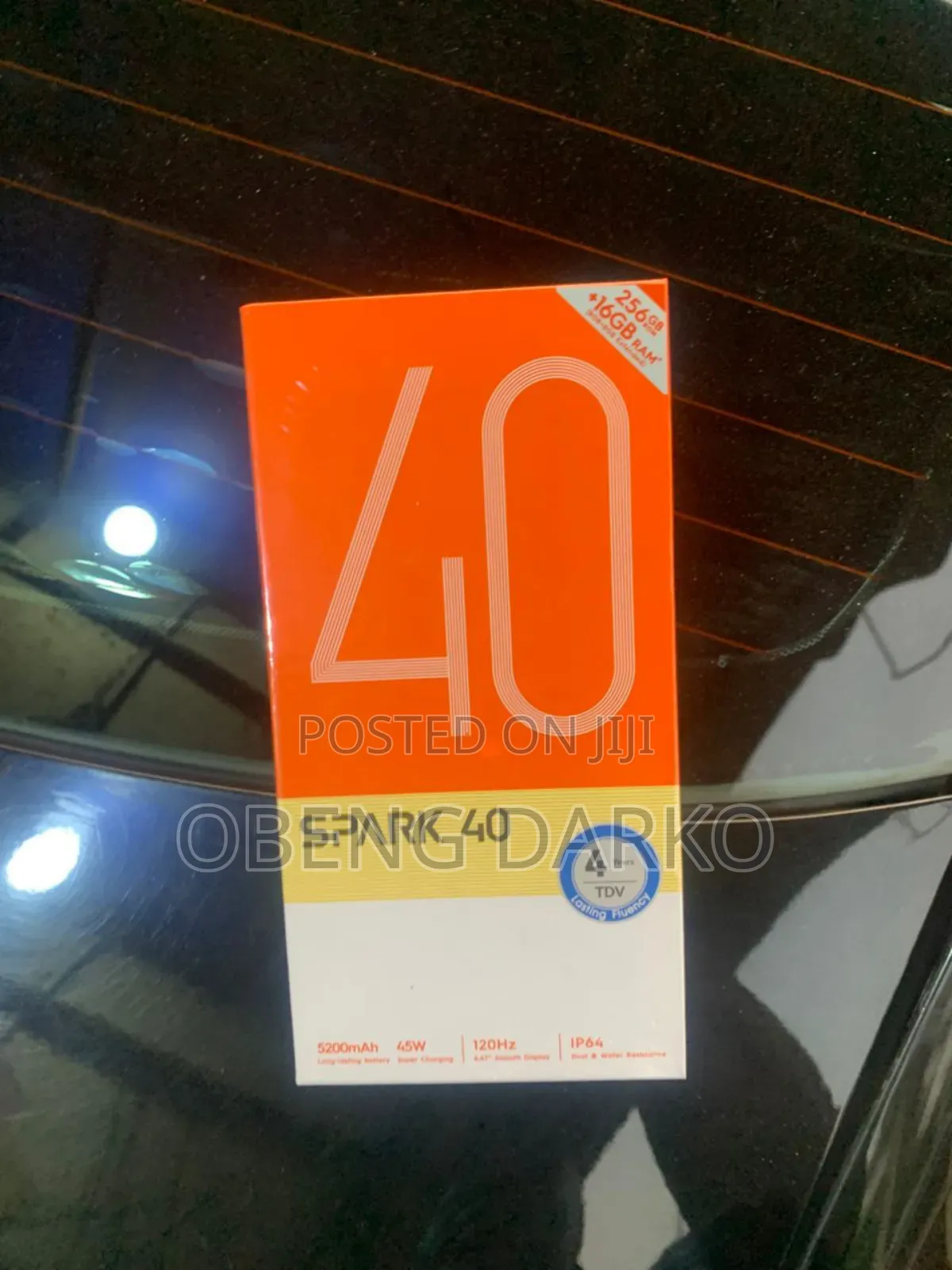 New Tecno Spark 40 256 GB Black in Accra Metropolitan - Mobile Phones ...