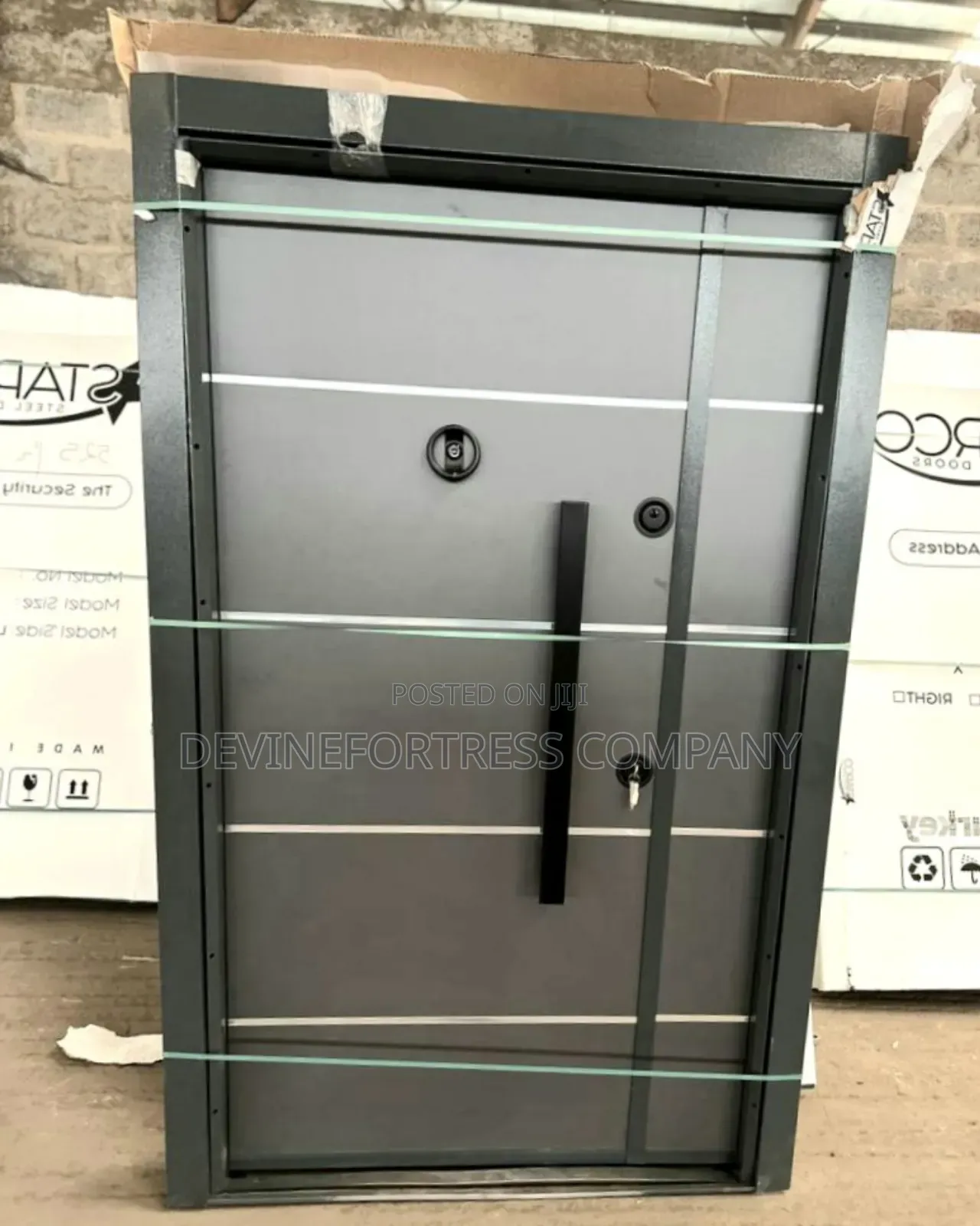 High Quality Heavy Duty Gray Security 11⁄2 Door for All Buildings in ...