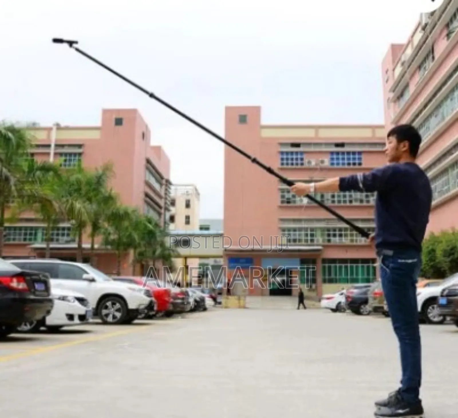 Panasonic Em-2800a Boom Microphone With Boom Pole – Professional Kit in ...